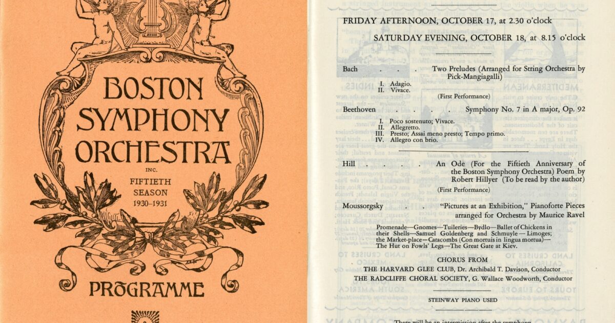 BSO | Koussevitzky as Founder of the BSO's Commissioning Legacy