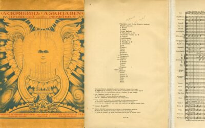 BSO | Koussevitzky as Publisher: Editions Russes de Musique Provides…