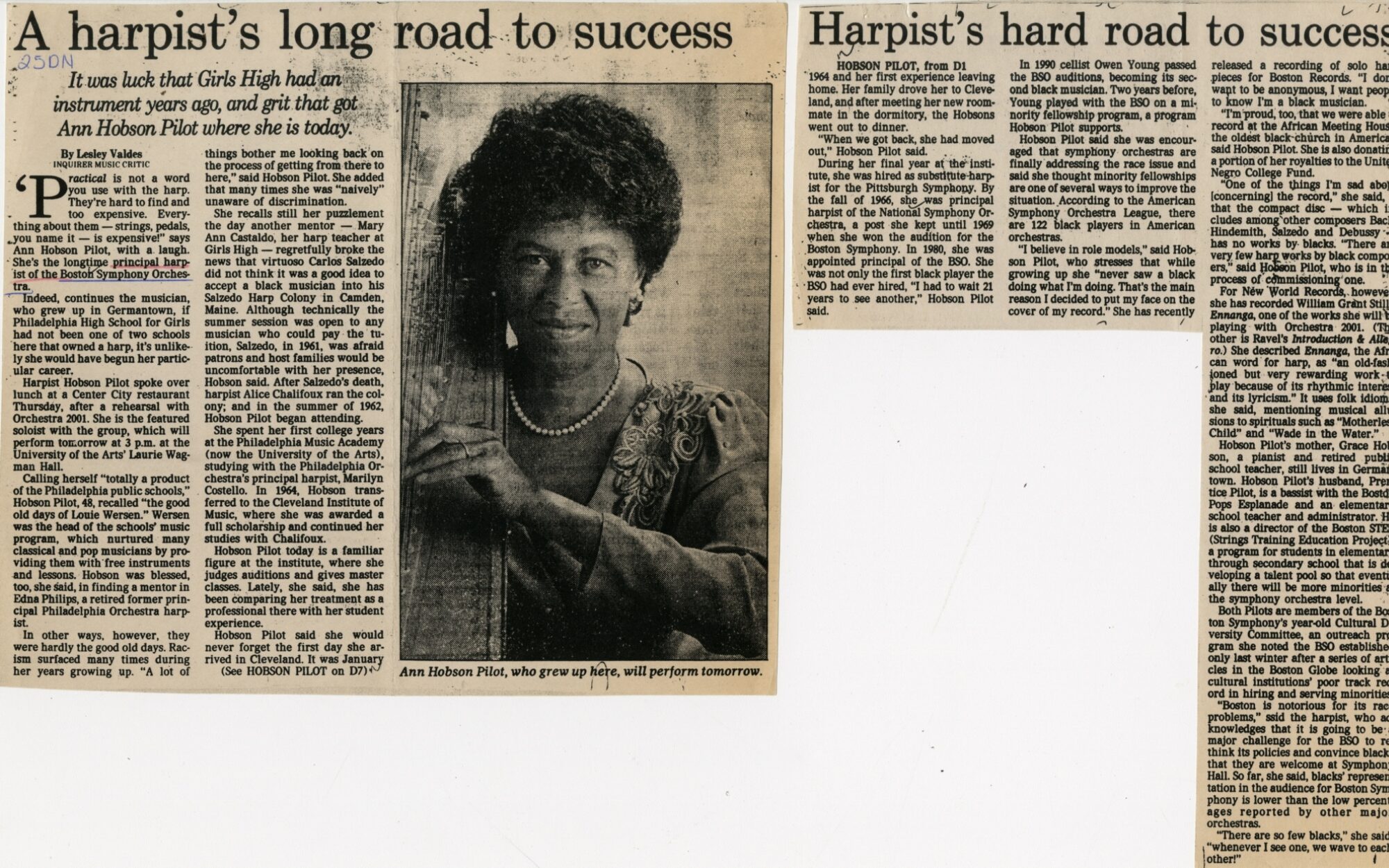 BSO | A Birthday Salute to Ann Hobson Pilot