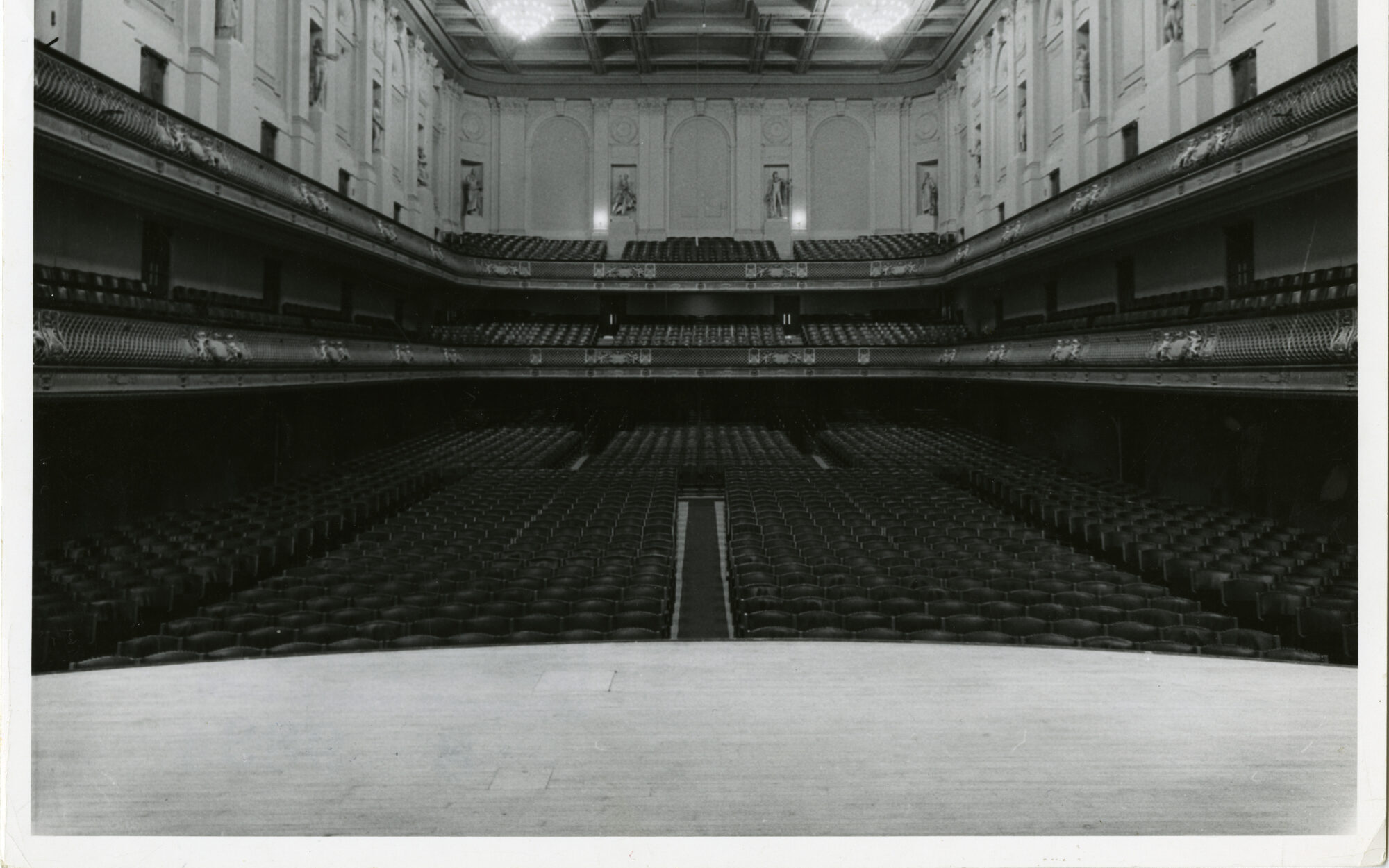 BSO | Metamorphosis in Symphony Hall: The Removable Raked Flooring