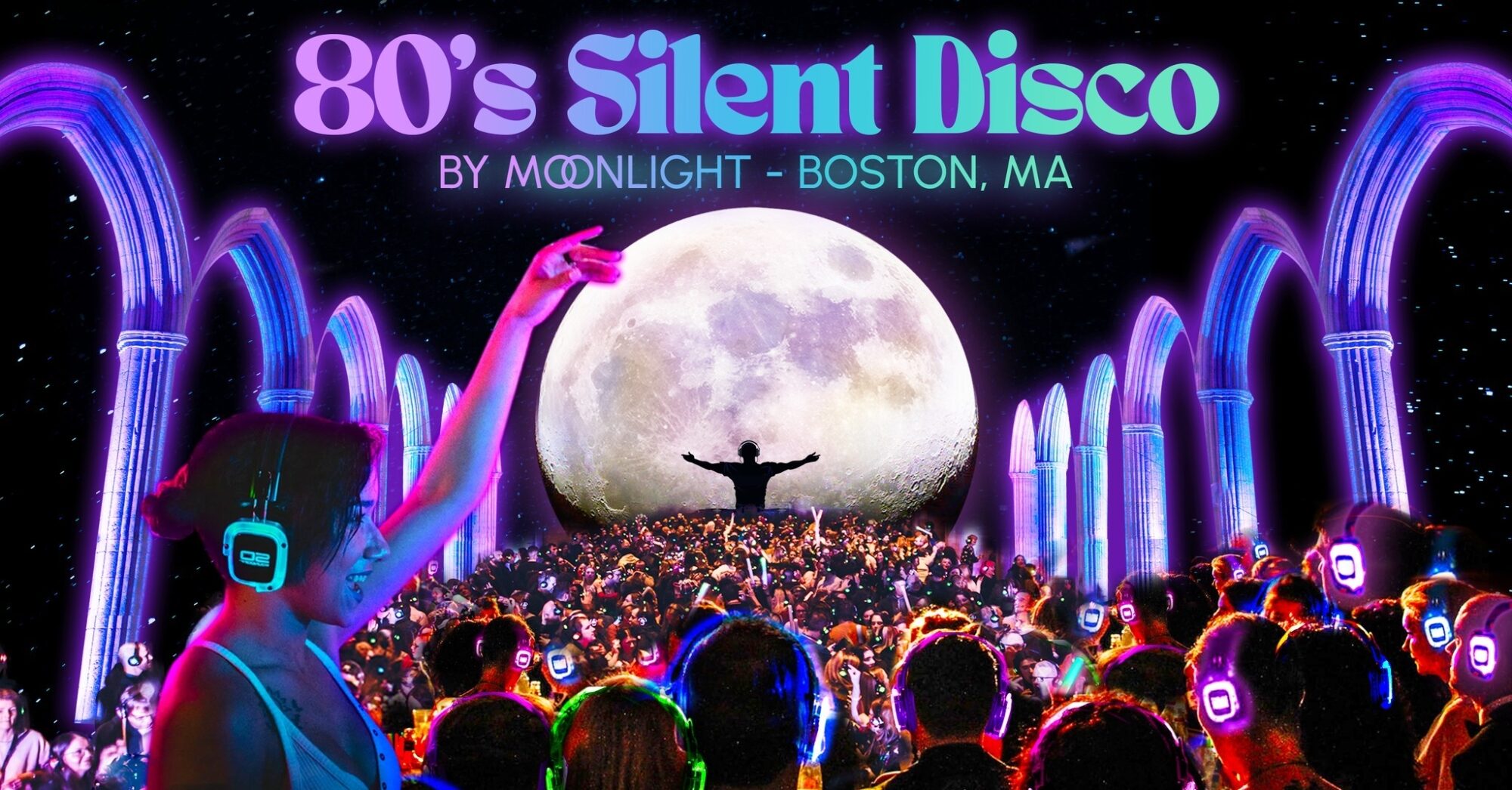 BSO | 80s Silent Discos In Incredible Places