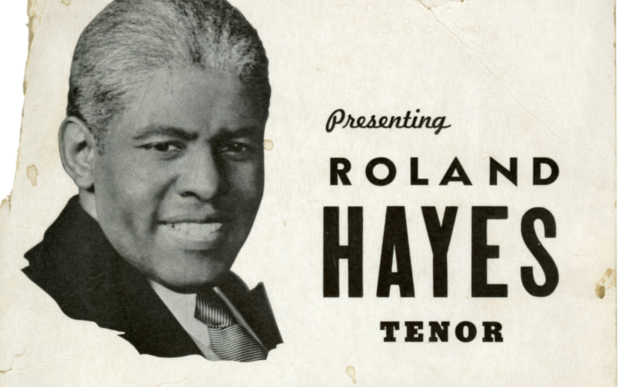 BSO | A Century of Song: Roland Hayes and the Boston Symphony…
